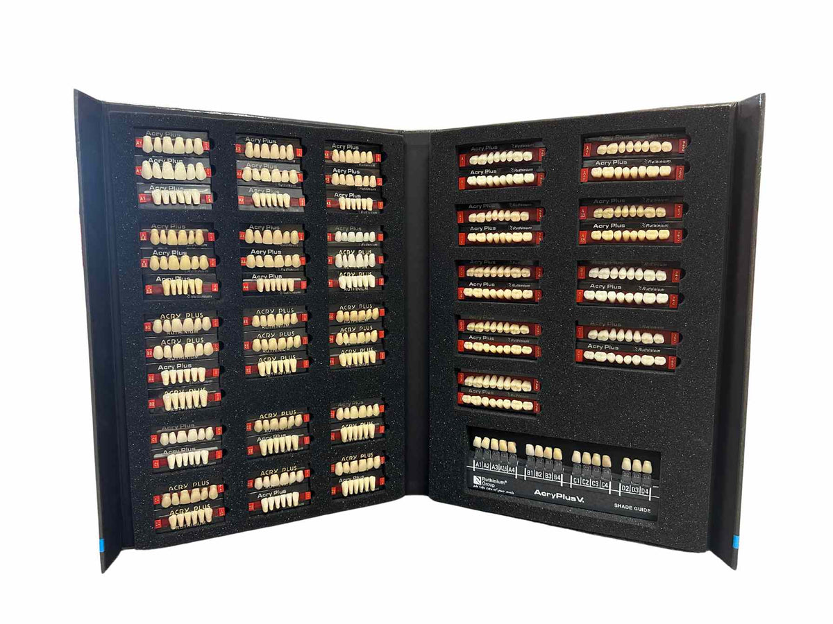 ⚠️Live Mould Chart (Black) - Acrylic Teeth – National Dental Supplies Ltd