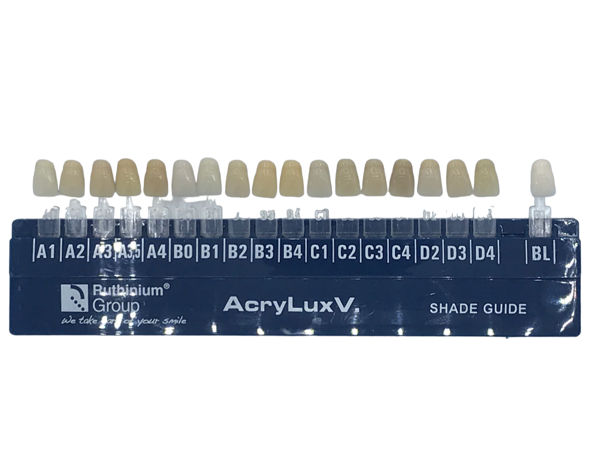 Acry Lux V Shade Guide – National Dental Supplies Ltd