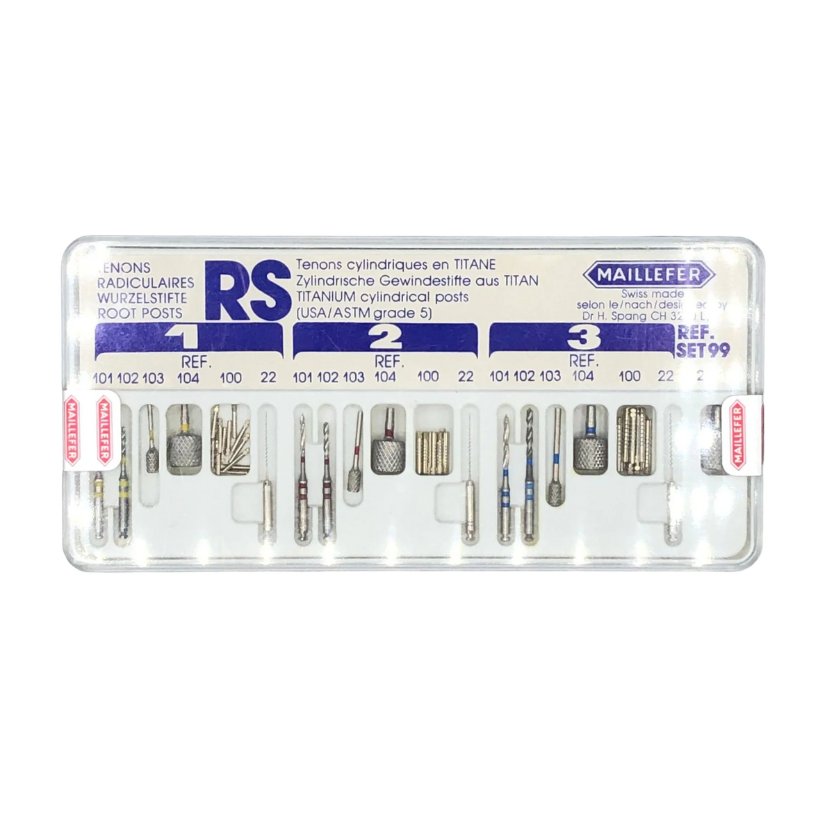 (99) Titanium Cylindrical Root Posts – National Dental Supplies Ltd